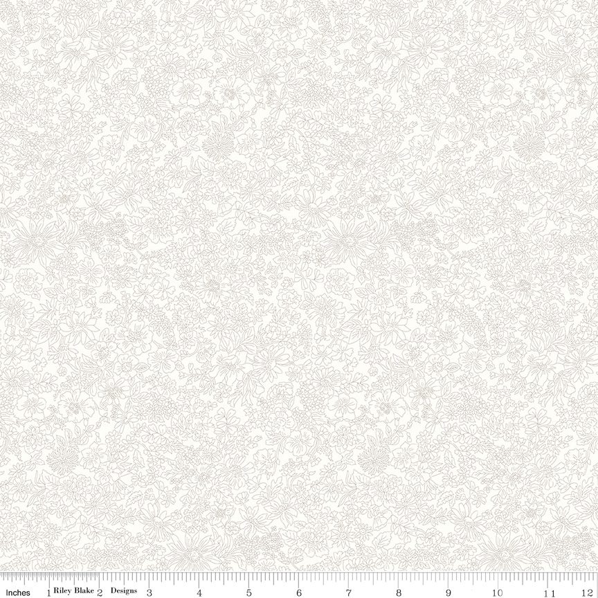 Emily Belle - Ivory | Liberty Cotton | Miss Harry