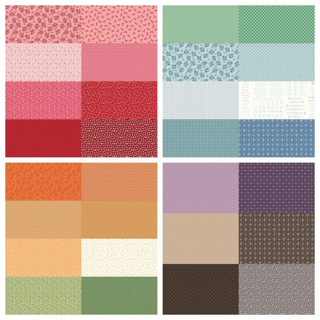 Calico - Fat Quarter Bundle | Lori Holt | Miss Harry